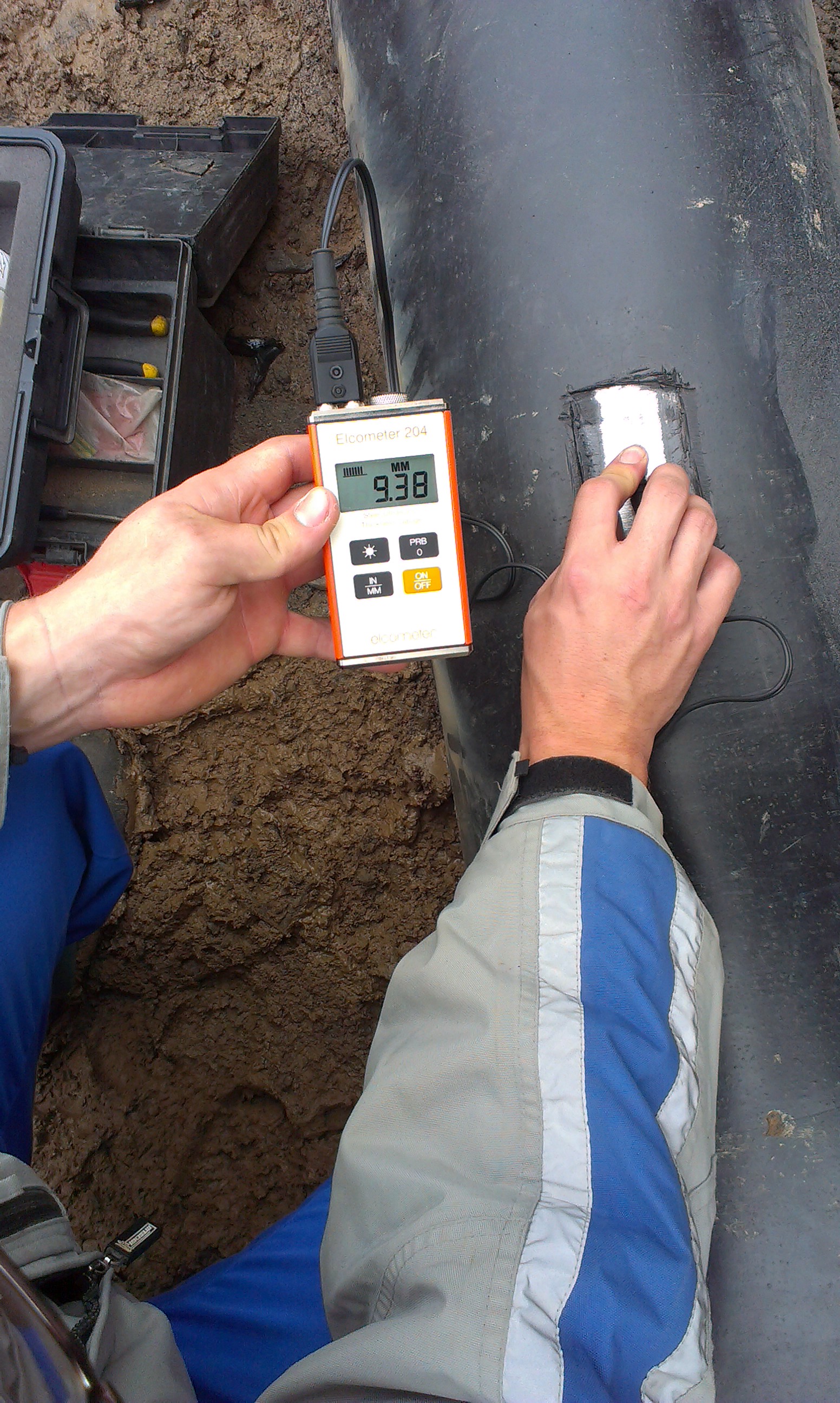 Meranie hrúbky steny potrubia - ELMON SK s.r.o.